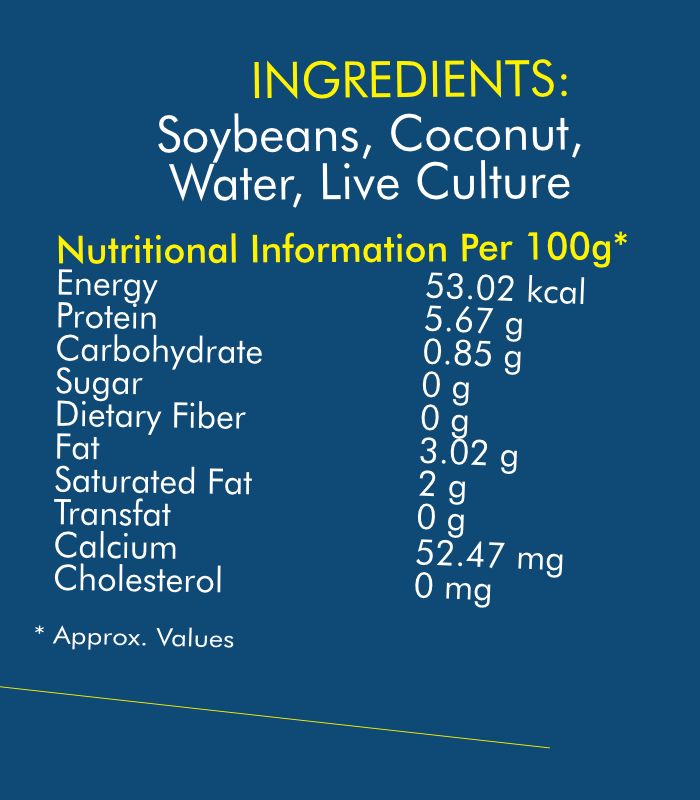 Plant Based Curd – White Cub